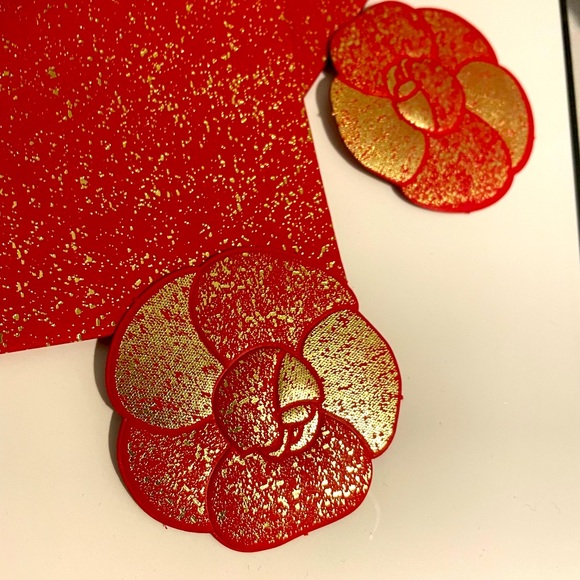 CHANEL | Party Supplies | Chanel Lunar New Year Camellia And Red ...